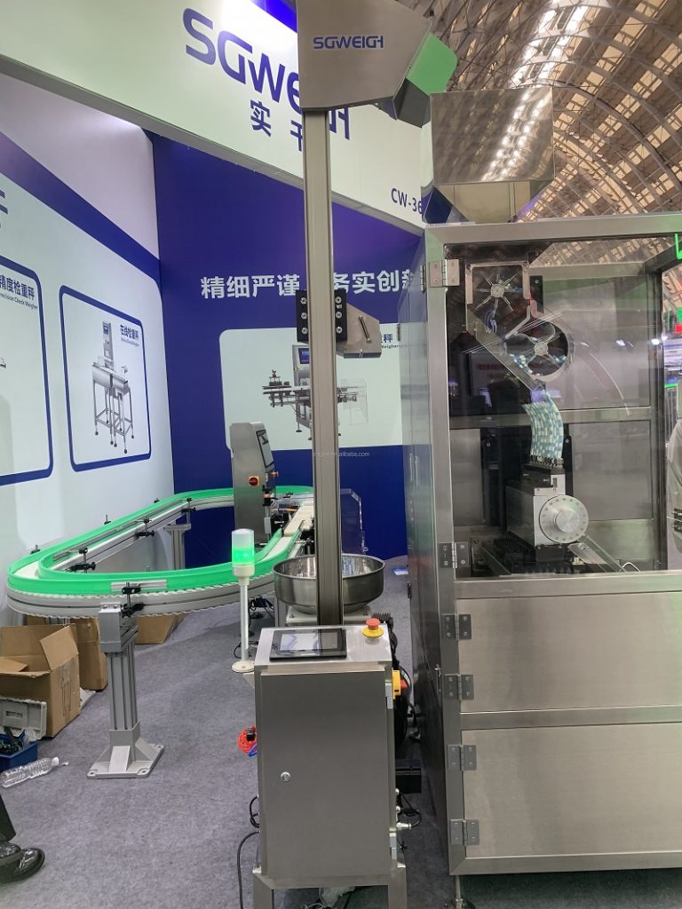 Capsule Tablet Drug Weighing Automatic Rejection System Check Weigher ...