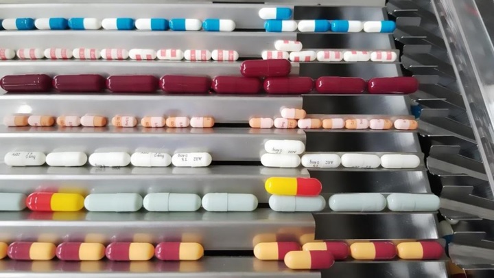 Single Capsule High-Precision Check Weigher 10-Channel High-Efficiency ...